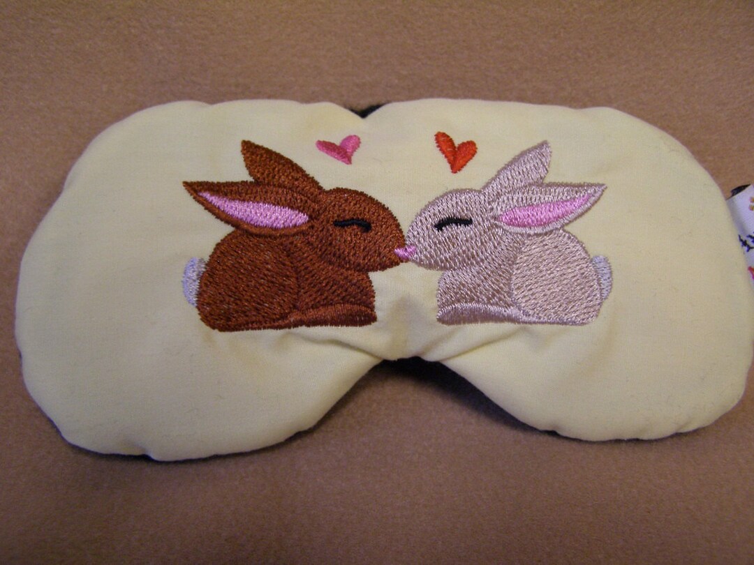 Embroidered Eye Mask for Sleeping, Cute Sleep Mask for Kids or Adults ...