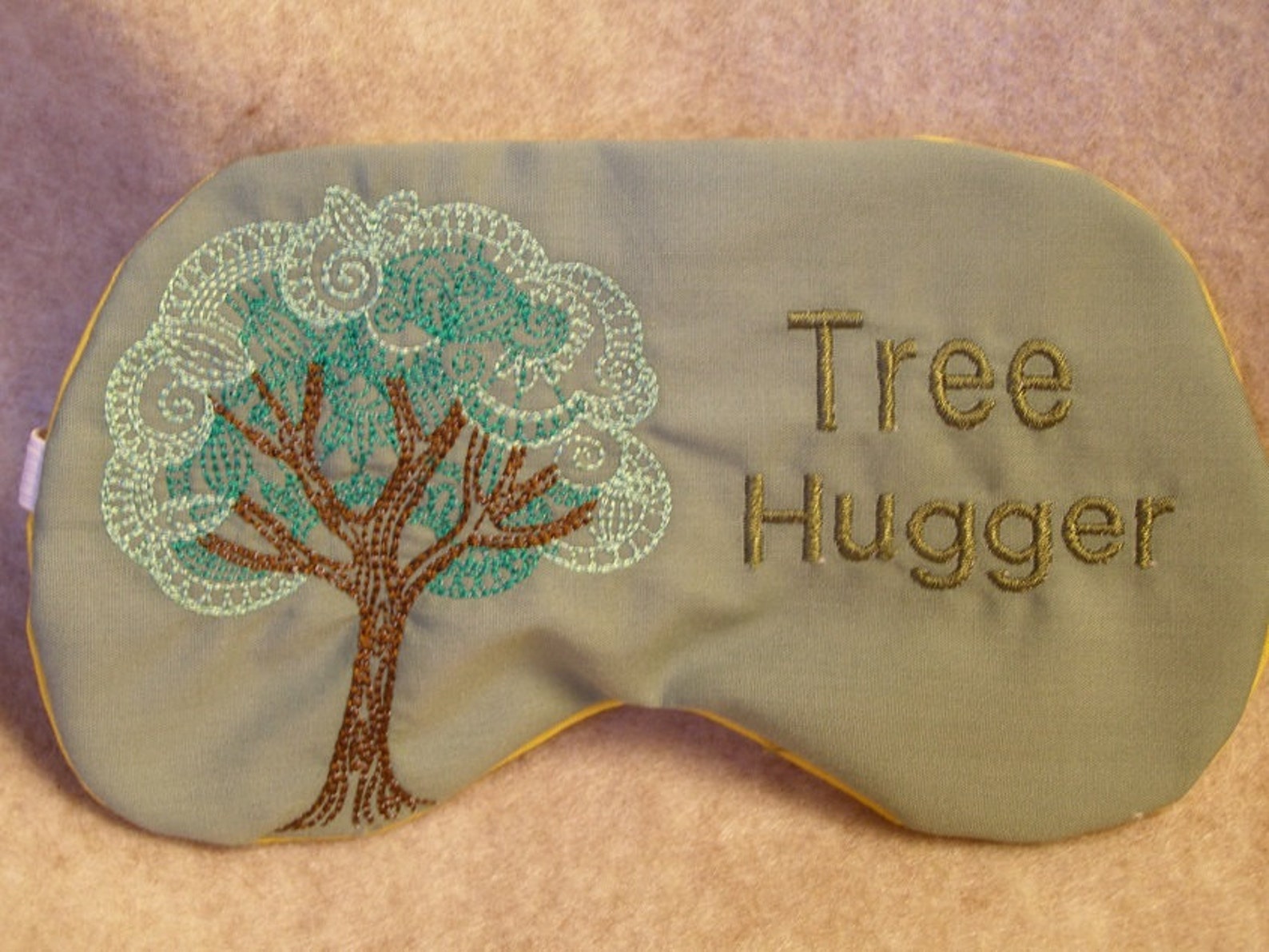 Embroidered Eye Mask Sleeping Cute Sleep Mask for Kids or | Etsy