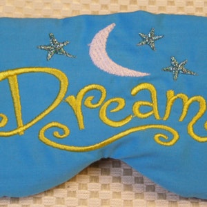 Embroidered Eye Mask, Cute Sleep Mask for Kids or Adults, Sleep ...