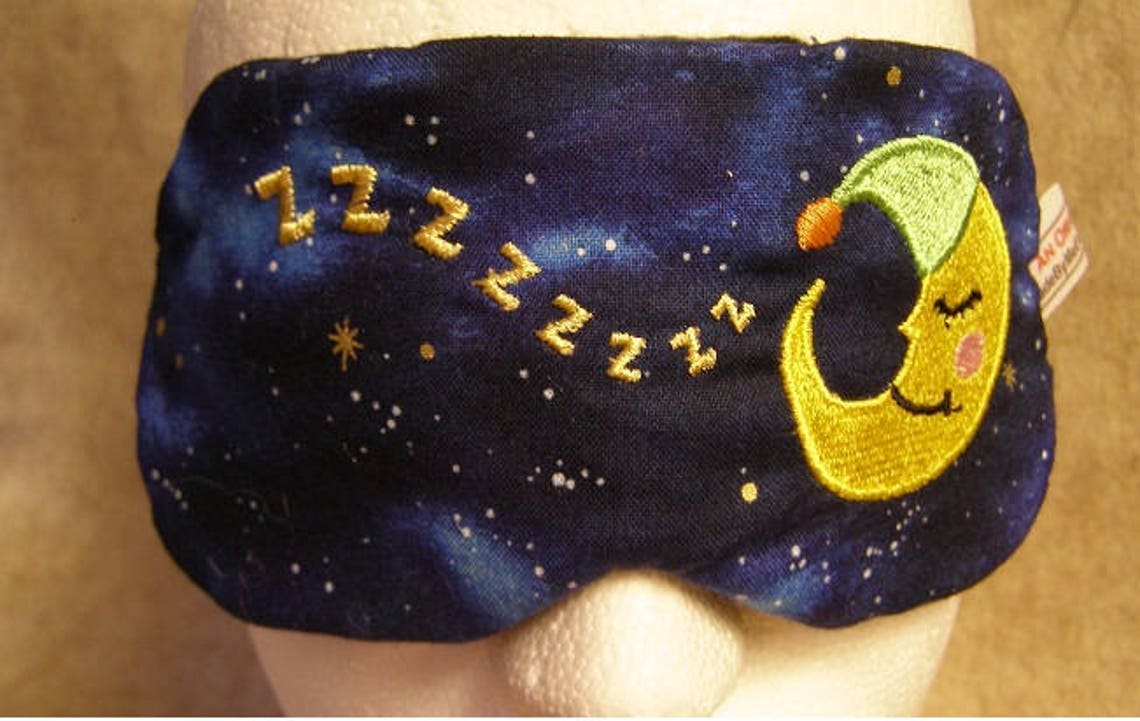 Embroidered Eye Mask for Sleeping Cute Sleep Mask Sleep - Etsy