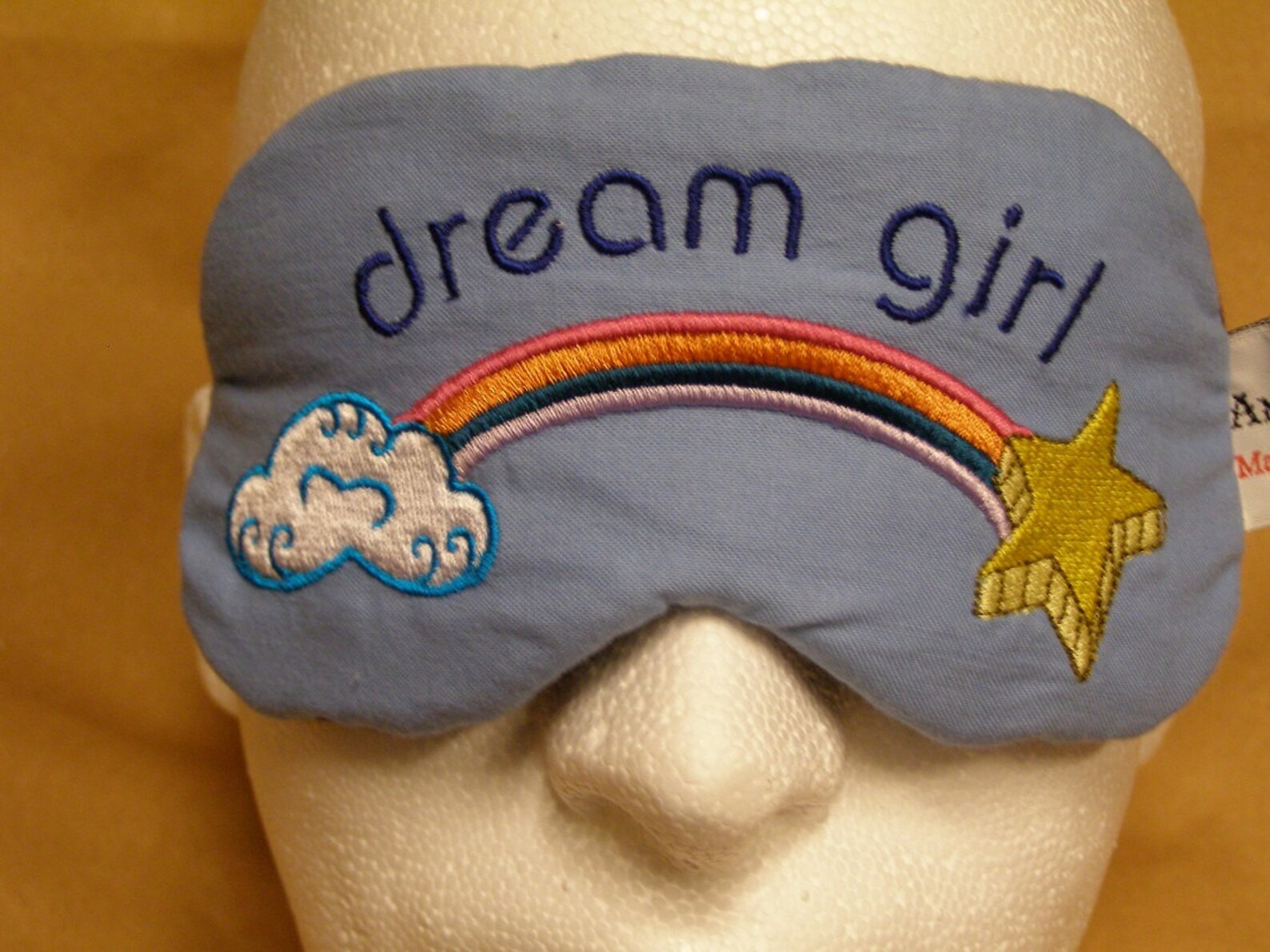 Embroidered Eye Mask for Sleeping Cute Sleep Mask for Kids or - Etsy