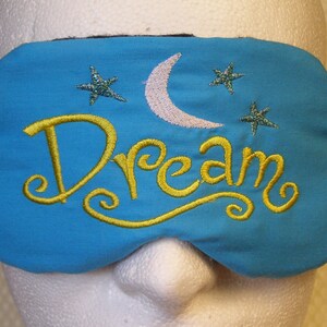 Embroidered Eye Mask, Cute Sleep Mask for Kids or Adults, Sleep ...