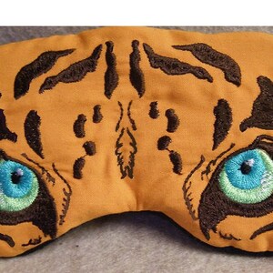 Embroidered Eye Mask for Sleeping, Cute Sleep Mask, Cat Mask, Tiger ...
