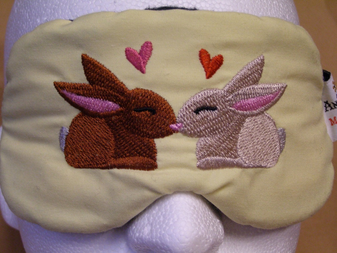 Embroidered Eye Mask for Sleeping Cute Sleep Mask for Kids or - Etsy