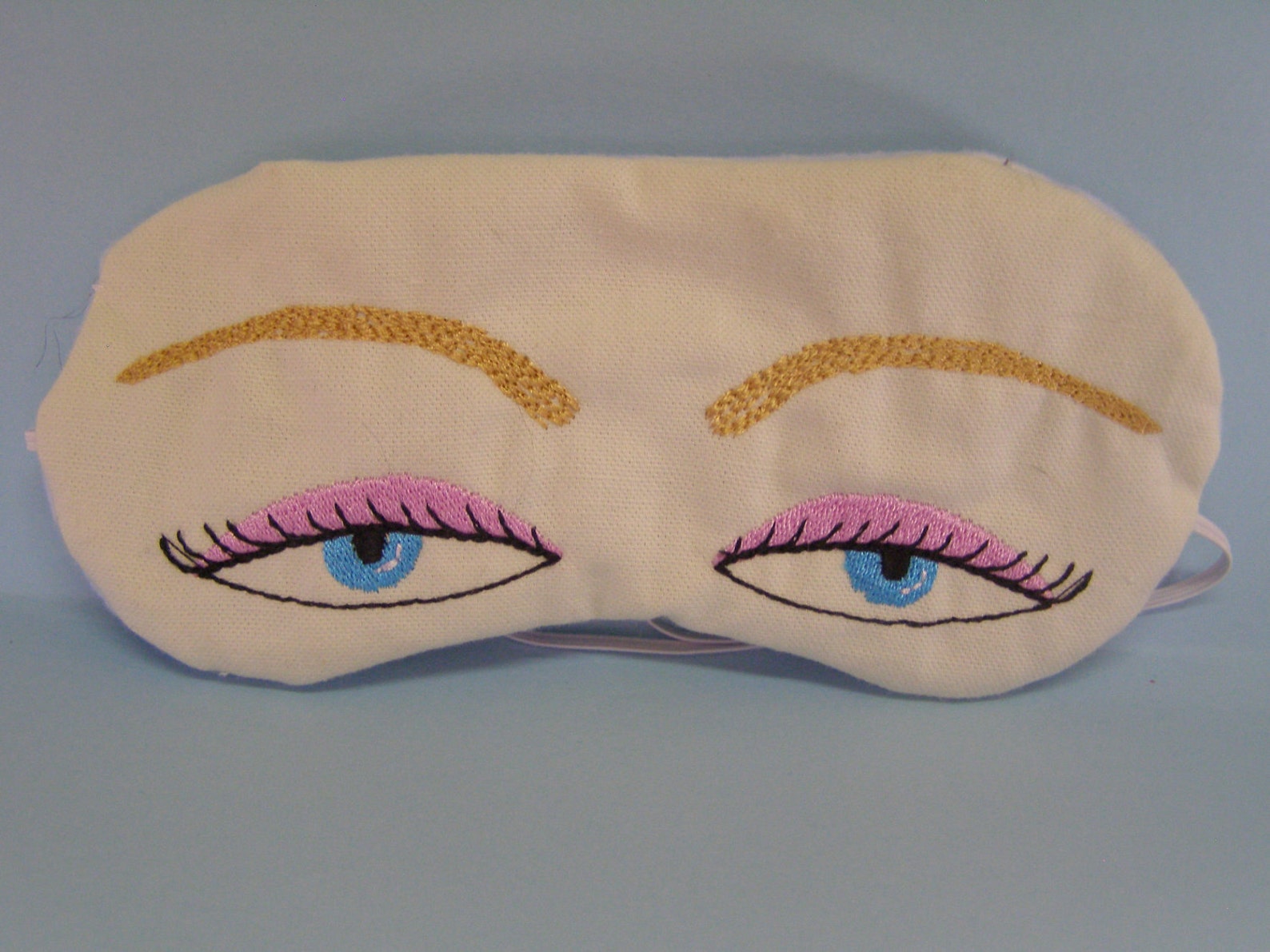 Embroidered Eye Sleep Mask, Embroided Sleep Mask, Custom Eye Mask ...