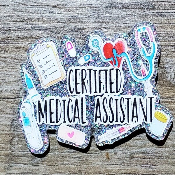 Badge Buddies Custom Medical Assistant - Etsy