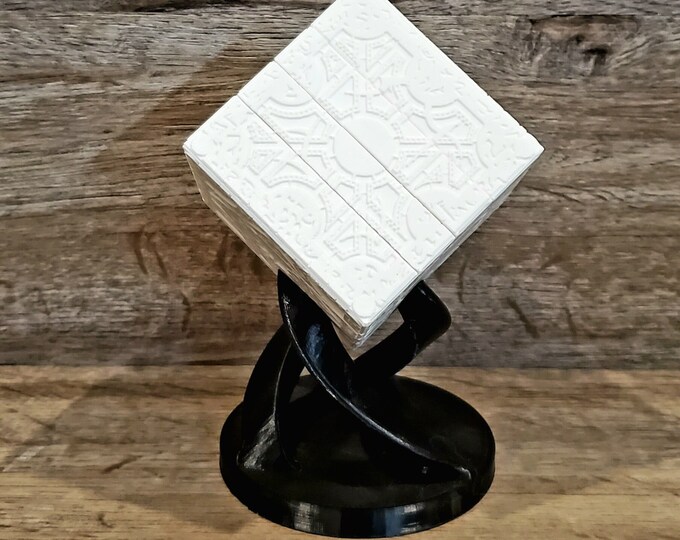 Awesome Cube Display. Rubik's Cube Holder, Hell Raiser Puzzle Box Stand ...