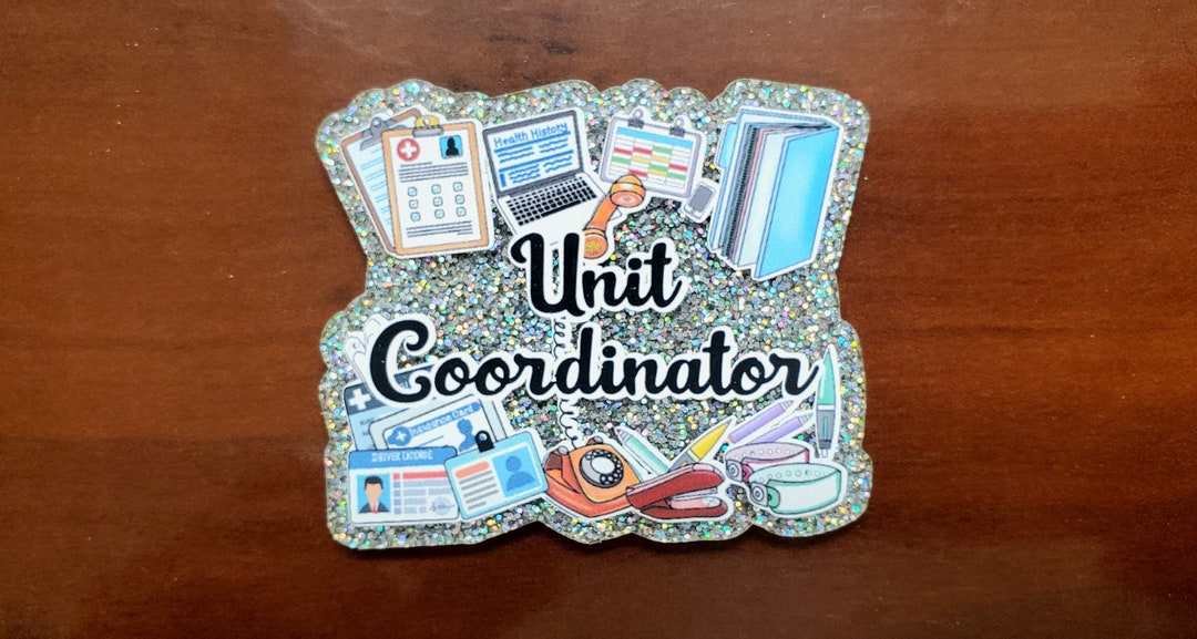 Unit Coordinator Badge Reel, Front Desk, Nurse Station, Admissions, ER ...