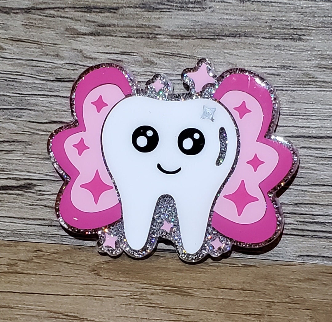 Tooth Fairy Badge Reel, Dentist Assistant, Teeth, Tooth Fairy, Dentist ...