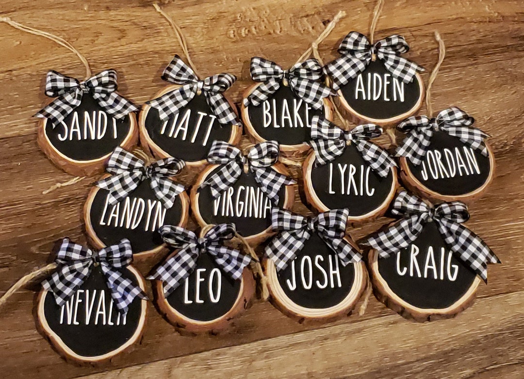 Custom Wood Ornaments, Personalized, Christmas, Gifts, Ornaments ...