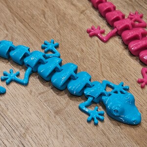 3D Small Articulated Lizard, Fidget Toy, Sensory, Articulated Toys ...