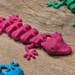 3D Small Articulated Lizard, Fidget Toy, Sensory, Articulated Toys ...
