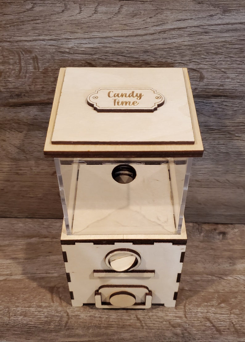 Candy Machine Candy Dispenser Desk Accessories Gumball - Etsy