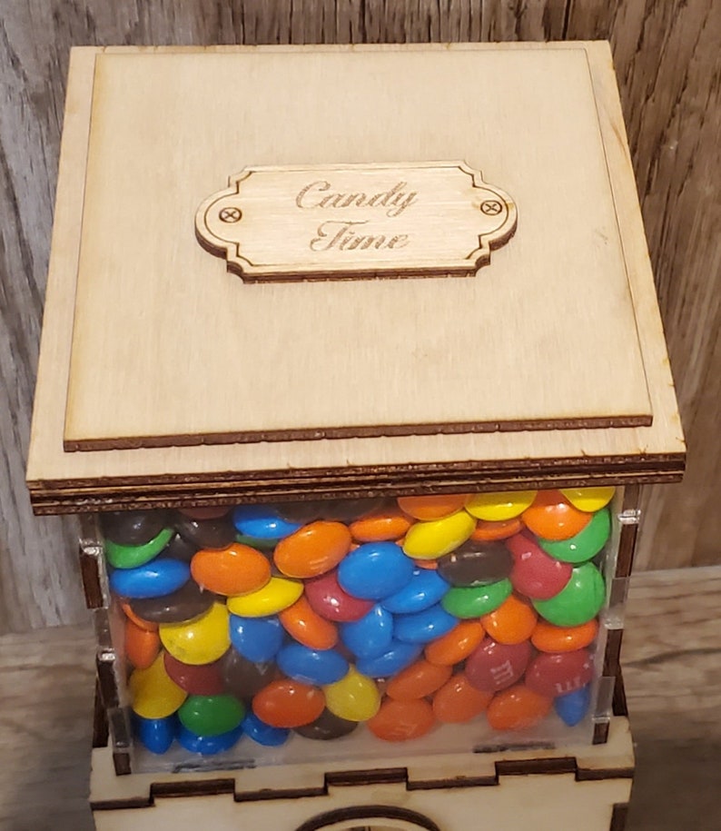 Candy Machine Candy Dispenser Desk Accessories Gumball - Etsy