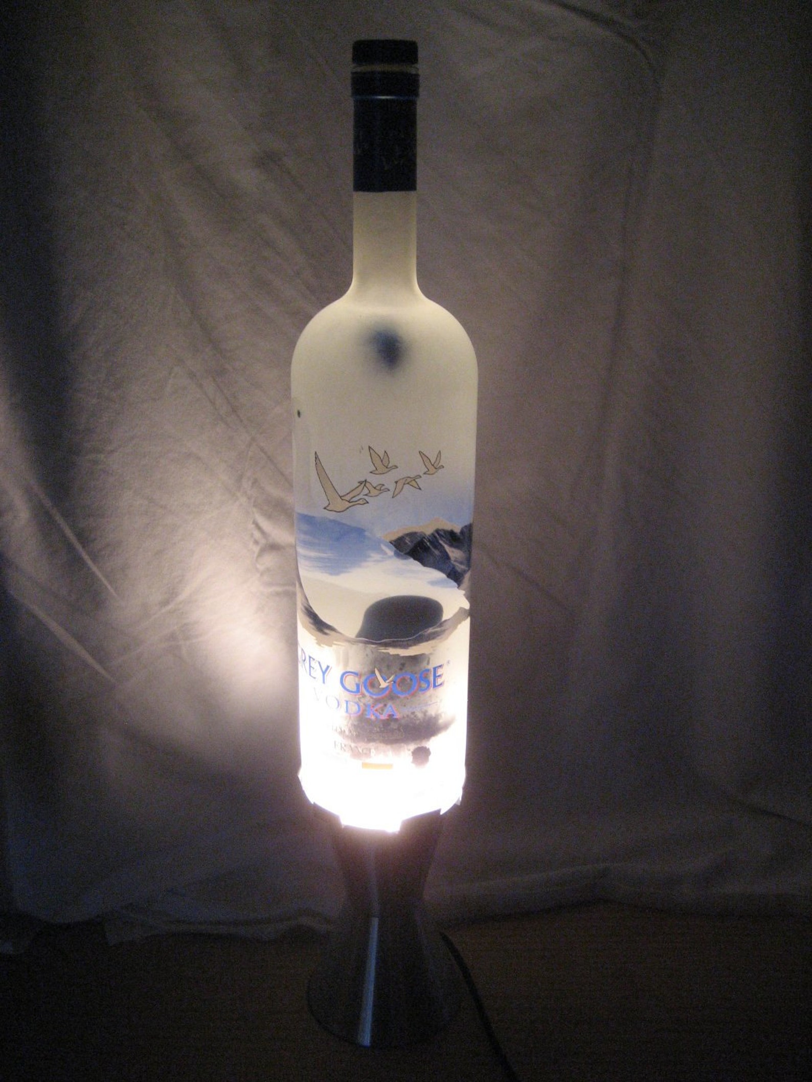 Grey Goose Vodka 750ml Custom Lava Lamp Light | Etsy