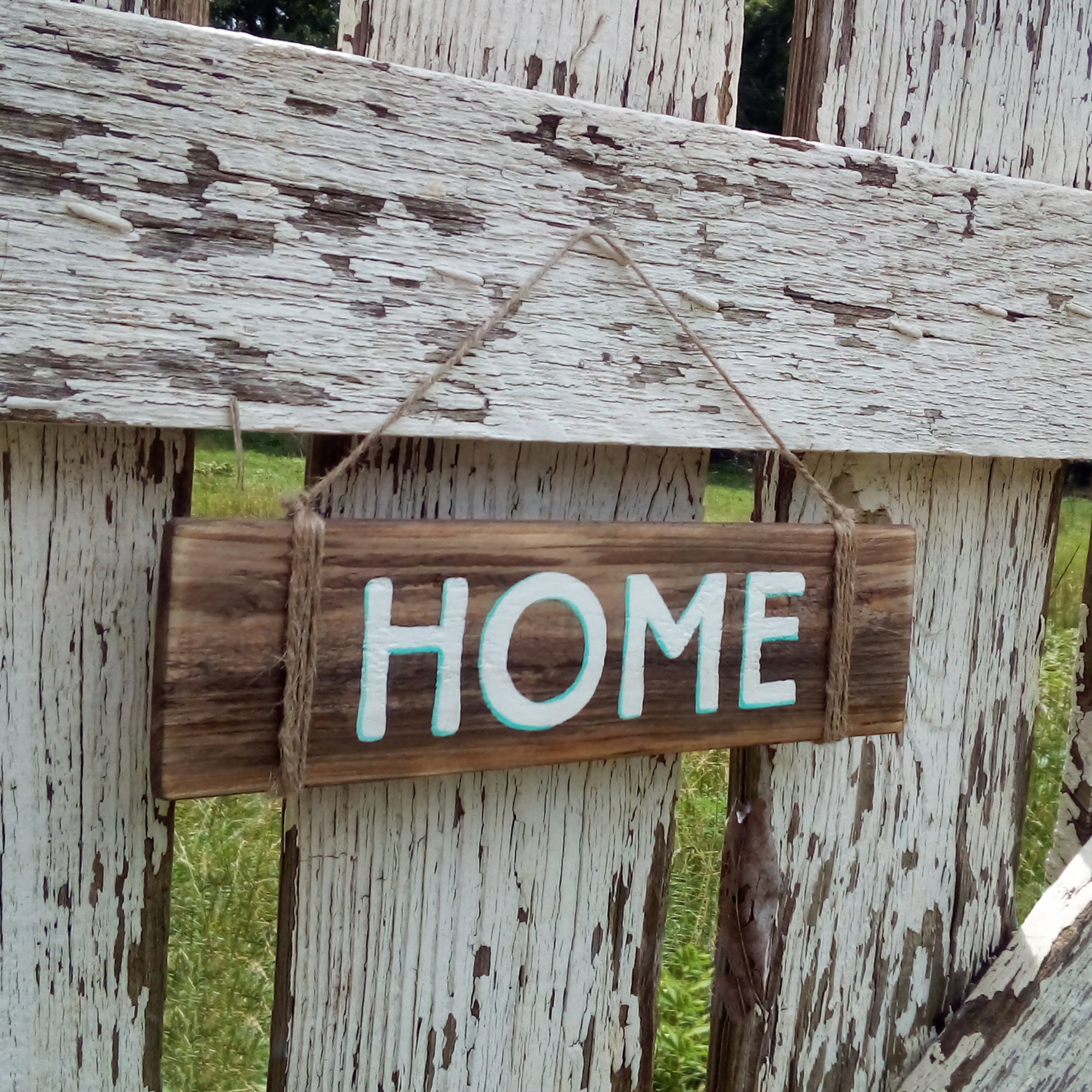Home Sign Beach Wood Home Sing Rustic Beach Cottage Farmhouse | Etsy