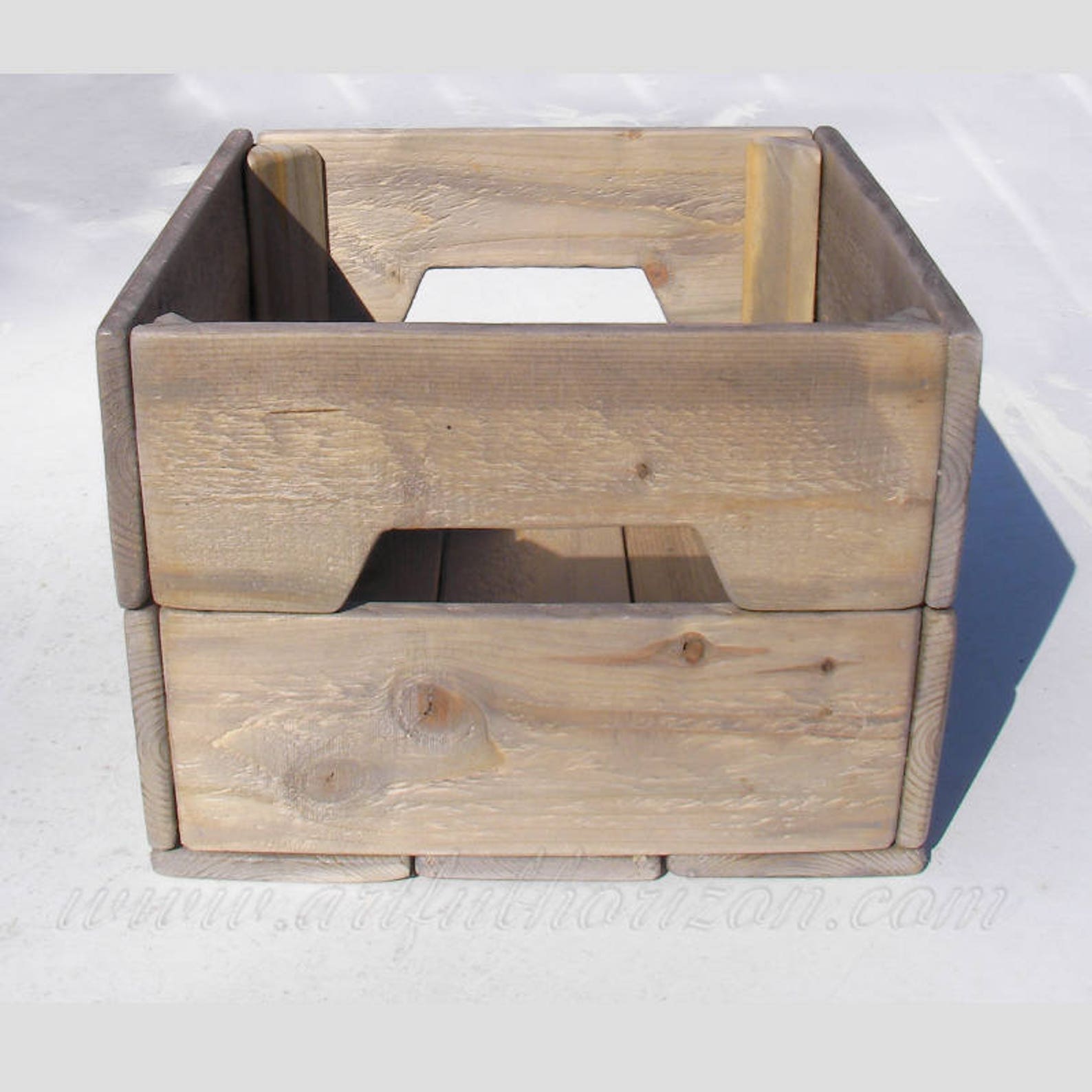 20 Small Reclaimed Wood Crate Primitive Rustic Wedding | Etsy