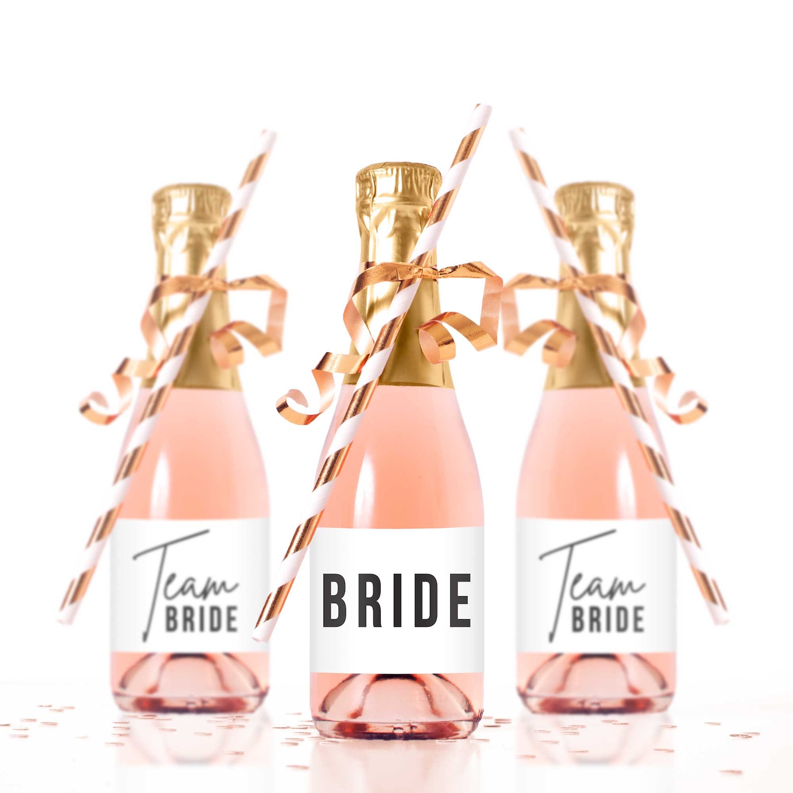 Team Bride Sticker Bachelorette Party Favors Team Bride Labels - Etsy