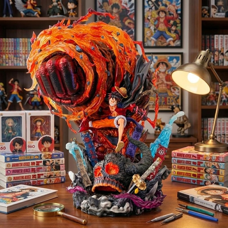 Luffy Action Figure - Etsy UK