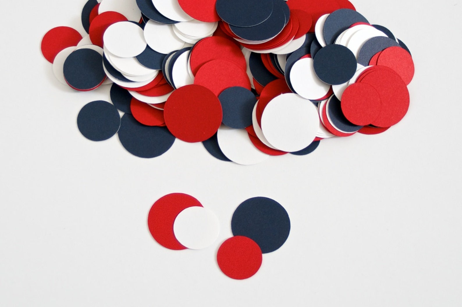 Nautical Baby Shower Confetti, Red Navy and White, 200 Pieces - Etsy