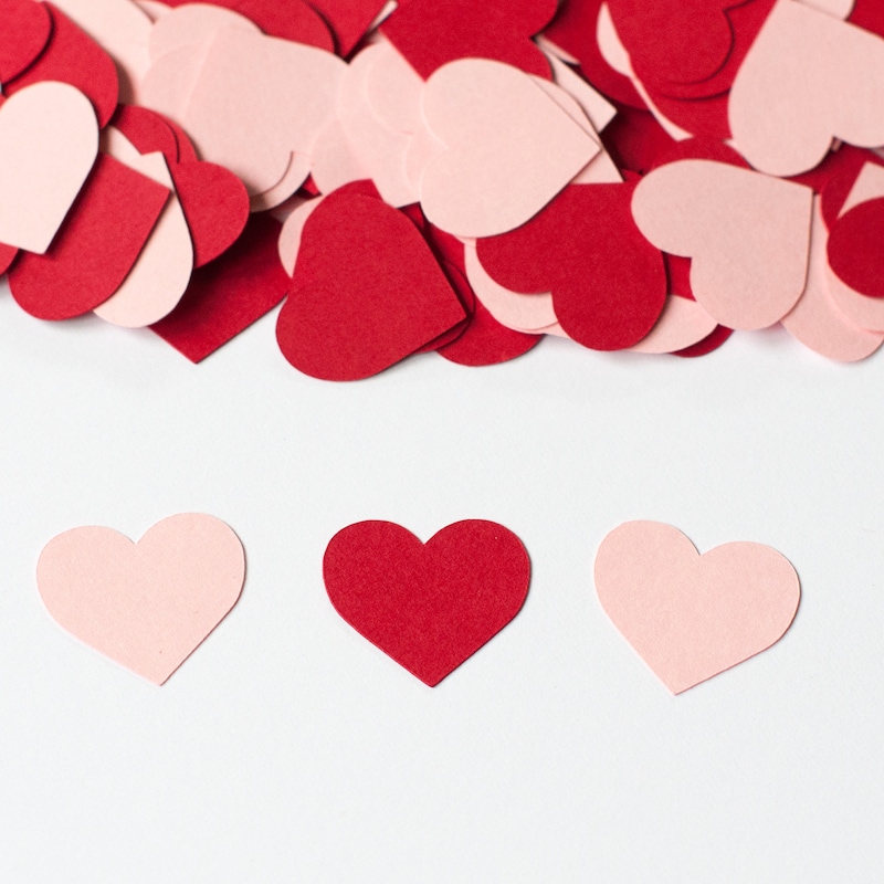 Heart Confetti - Etsy