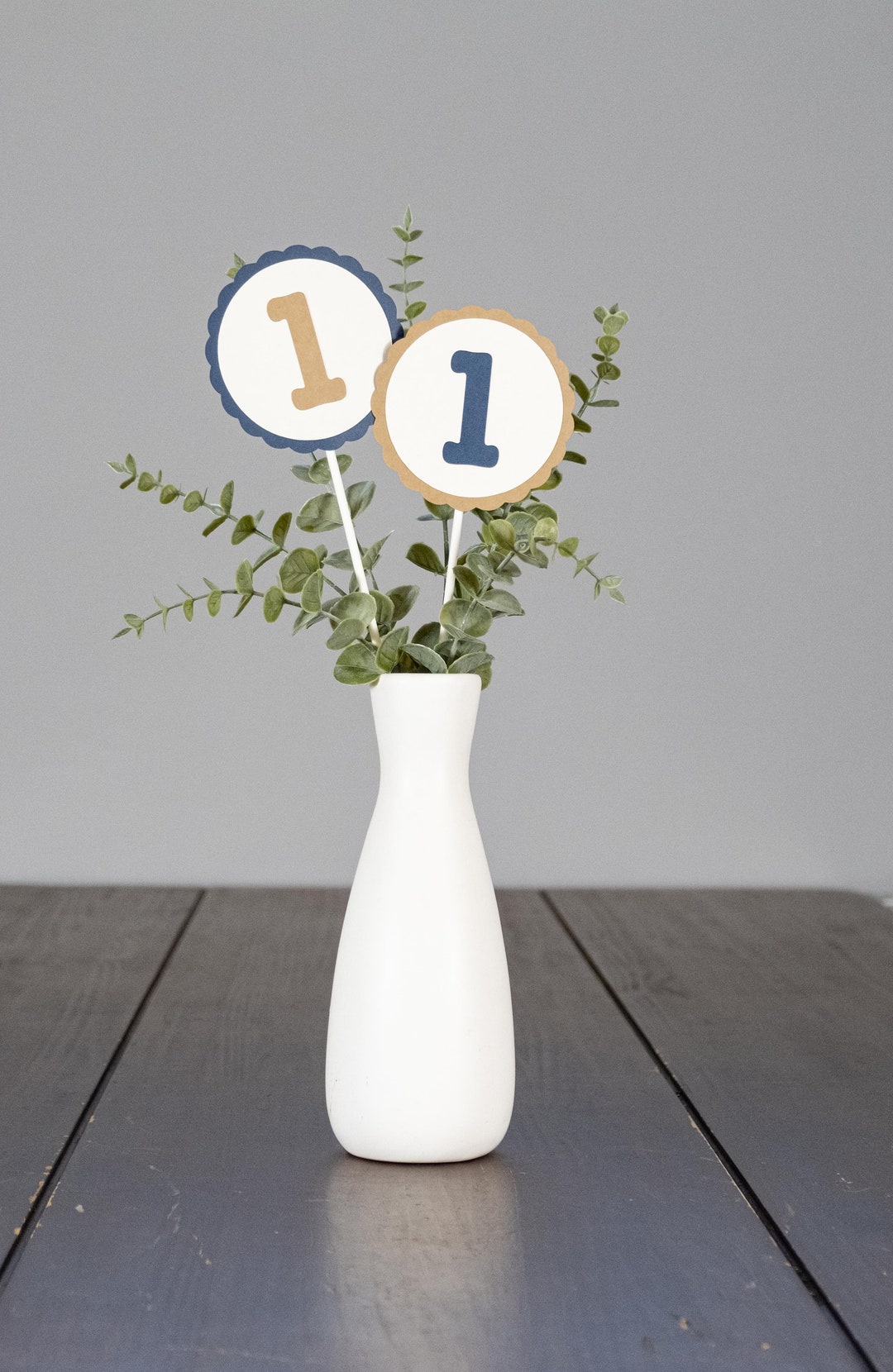 Beary 1st Birthday Centerpiece Sticks - 1st Birthday for a Sweet Baby ...