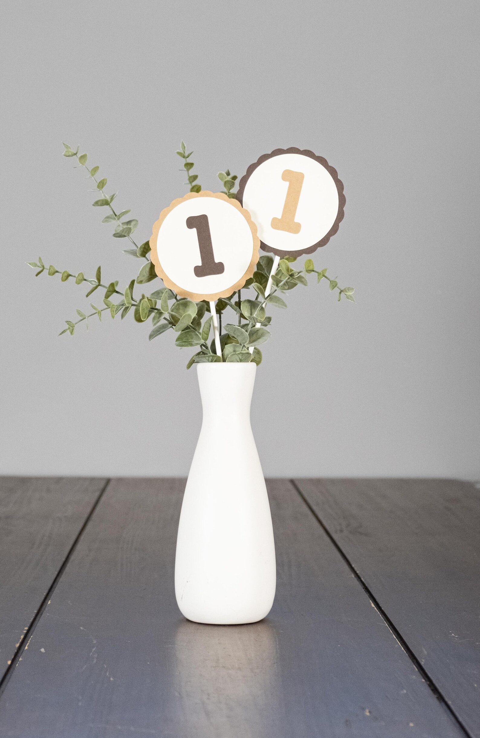 Beary 1st Birthday Centerpiece Sticks - 1st Birthday for a Sweet Baby ...
