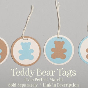 Teddy Bear Baby Shower Banner It's A Boy Banner - Etsy
