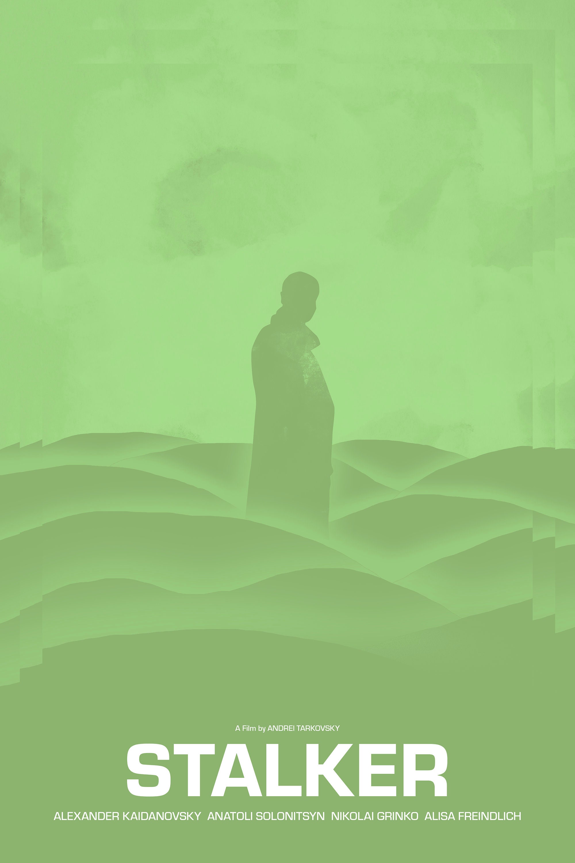 Stalker Andrei Tarkovsky 12 X 18 Inch Minimal Movie Poster - Etsy