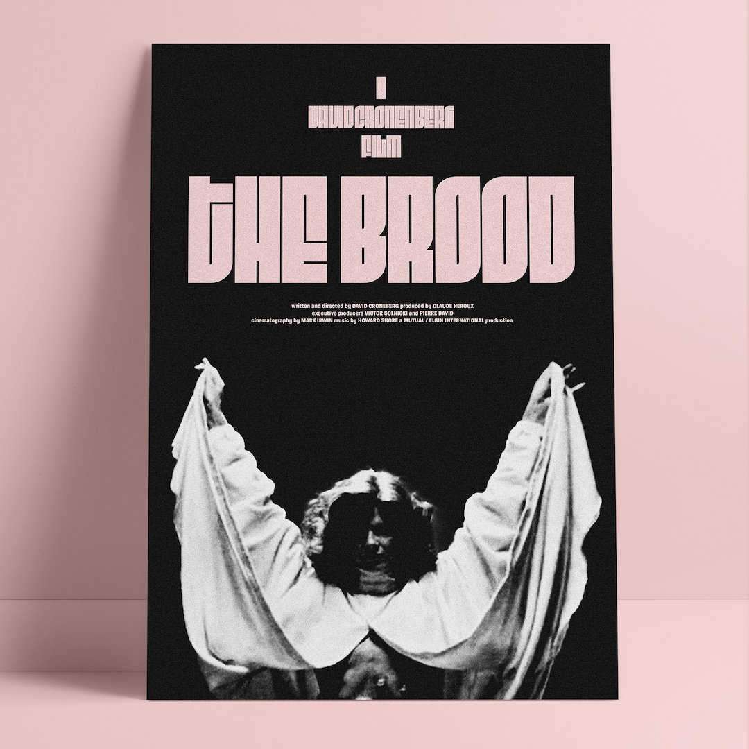 Brood | Original Minimal Movie Poster | Room Office Movie Buff Sci Fi ...