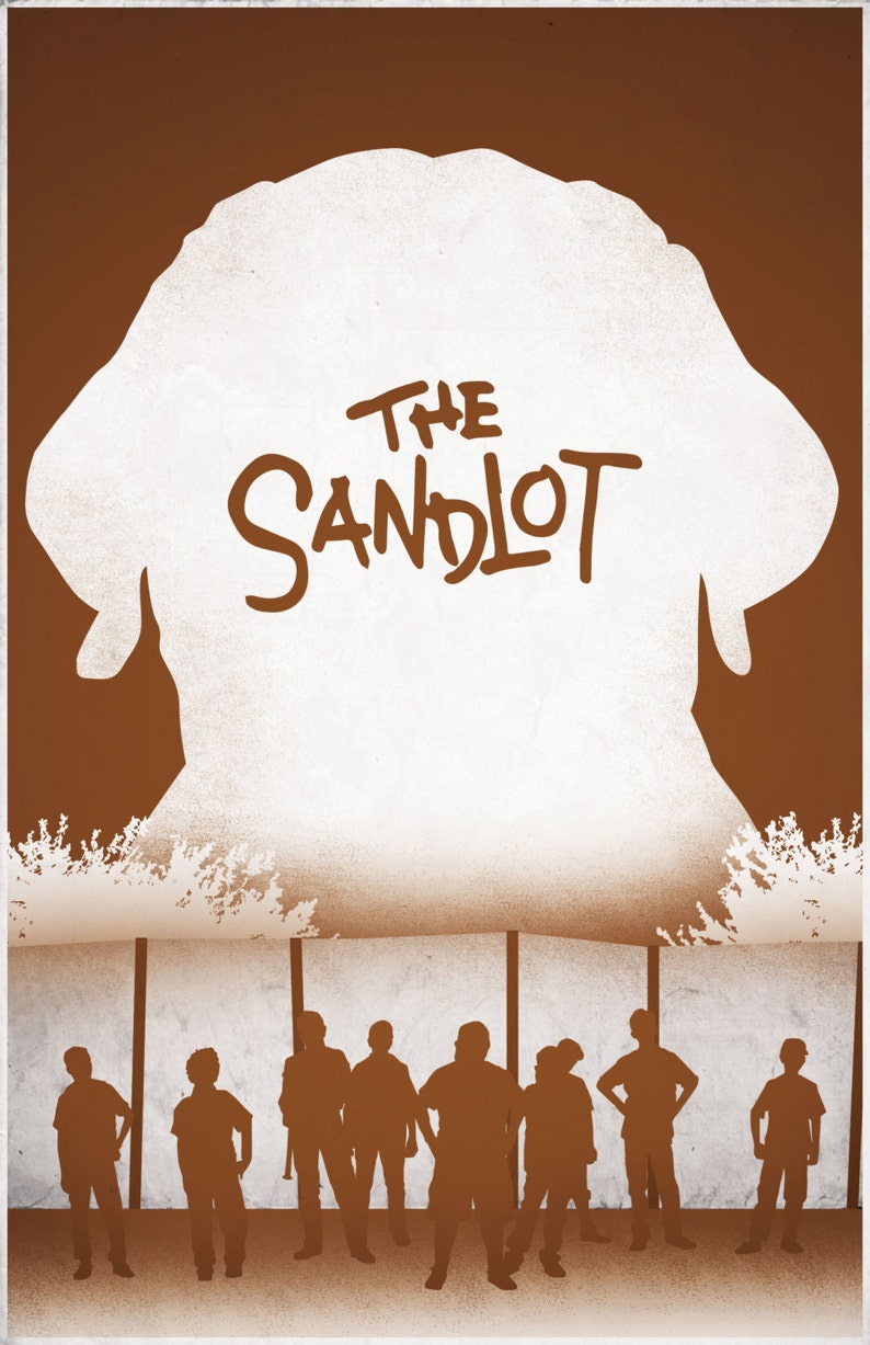The Sandlot 12 X 18 Minimalist Movie Poster Giclee Print - Etsy