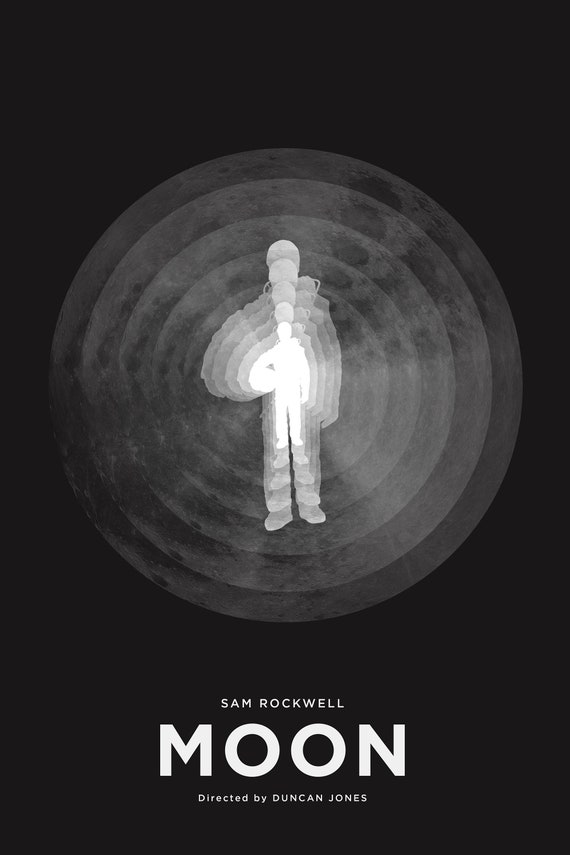Sam Rockwell Moon Poster