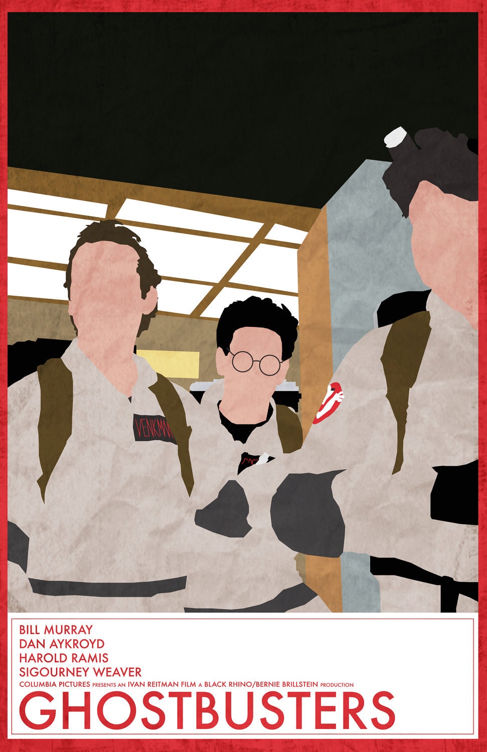 Ghostbusters Movie Poster 12 X 18 Giclee Print - Etsy