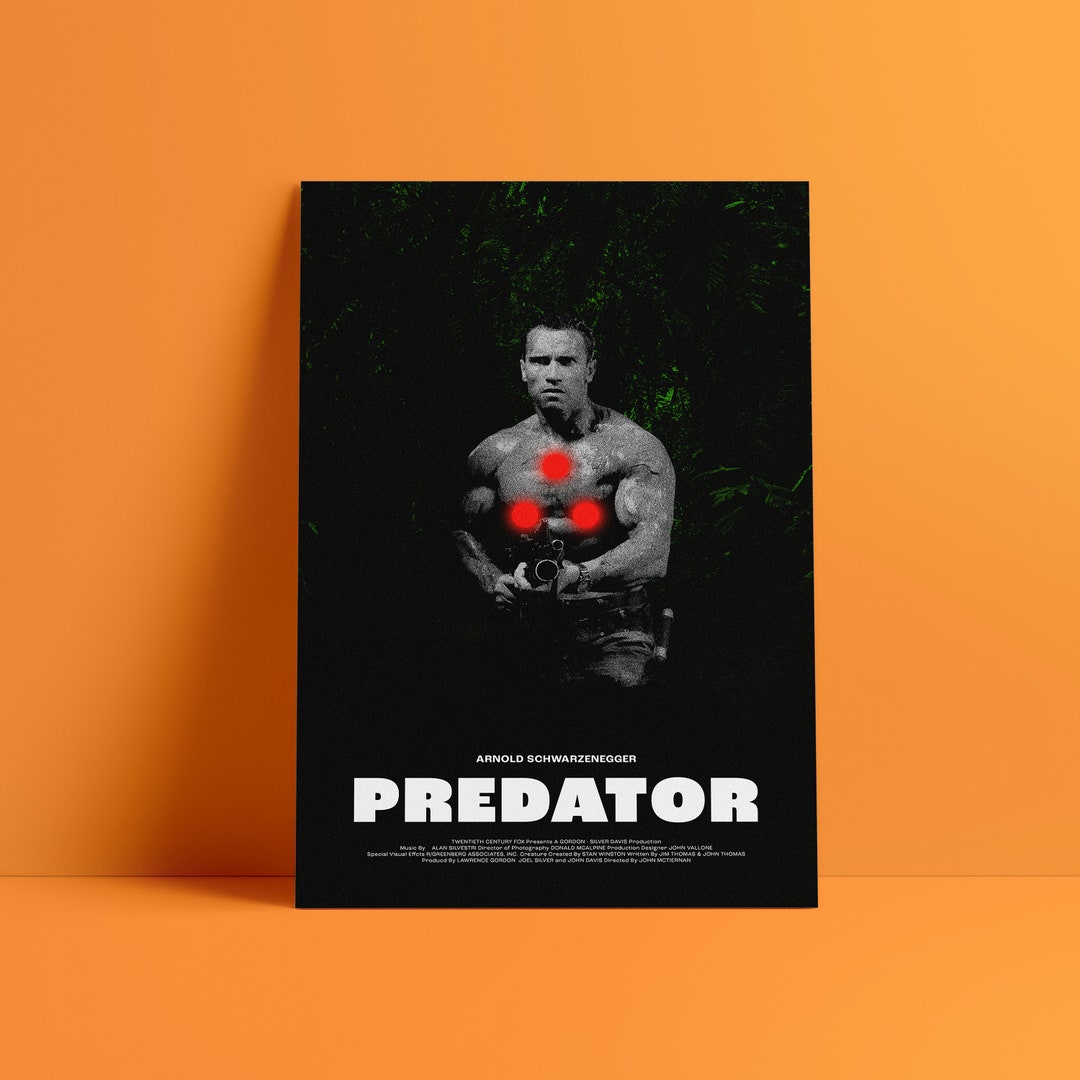 Predator 12 X 18 Inch Minimal Movie Poster Giclee Print - Etsy