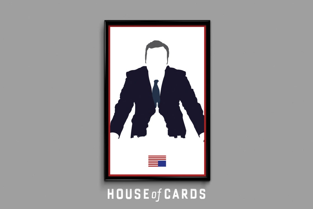 House of Cards Congress 12 X 18minimal Poster Giclee Print - Etsy
