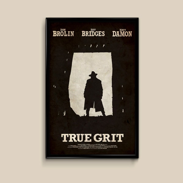 True Grit Poster - Etsy