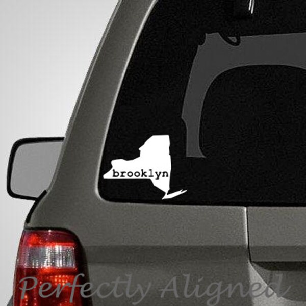 Brooklyn Car Decals - Etsy
