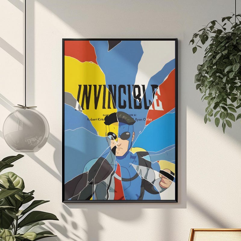 Invincible Comic Wall Art - Etsy