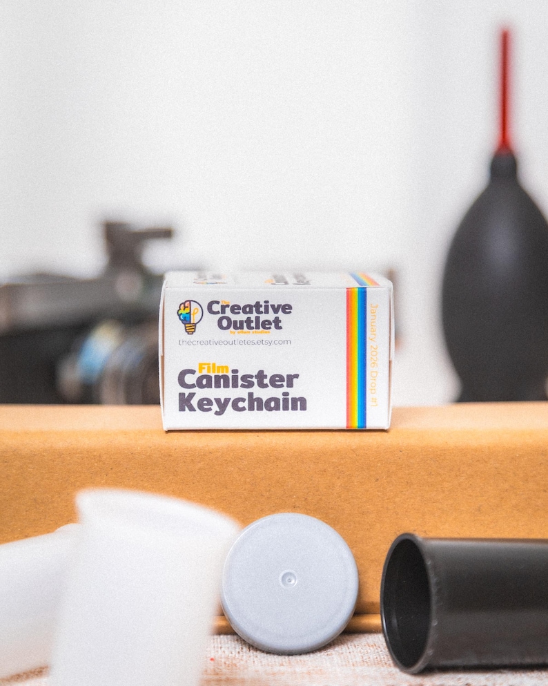 Fuji Superia X-tra 400 35mm Film Canister Keychain W/custom-made Film ...