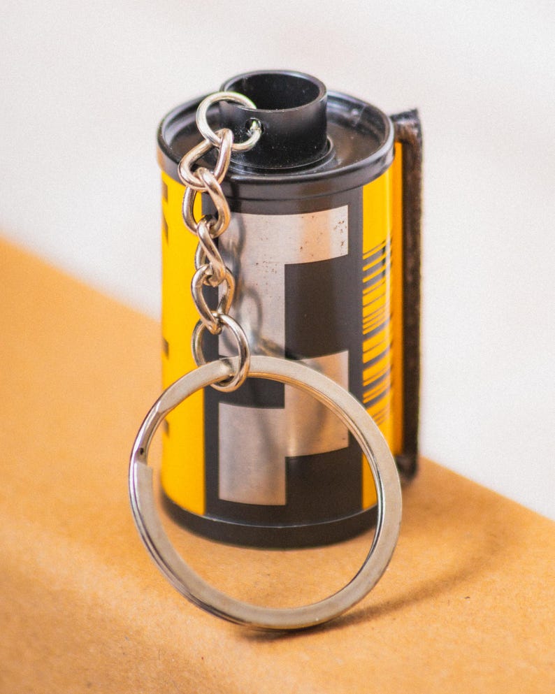 Fujicolor 200 35mm Film Canister Keychain W/custom-made Film Box - Etsy