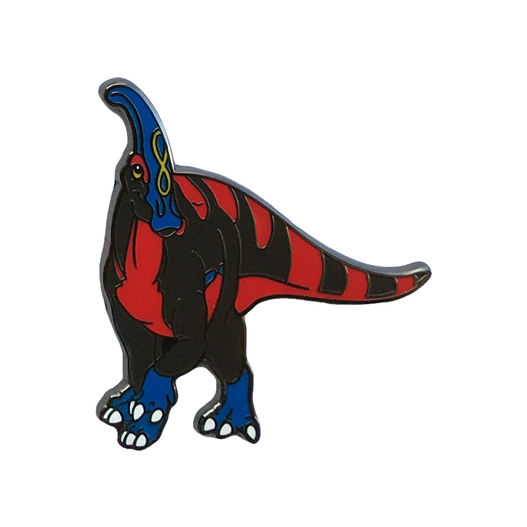 Poly-saurolophus Polyamorous Pride Hard Enamel Pin - Etsy