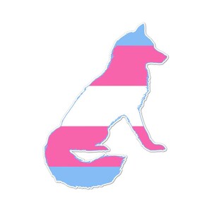 LGBTQ Pride Flag Animal Fox various Flags Available 4 Inch - Etsy