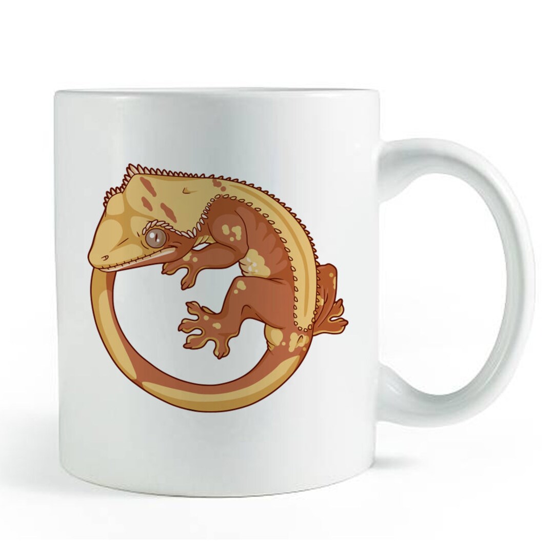Crested Gecko Mug - Etsy