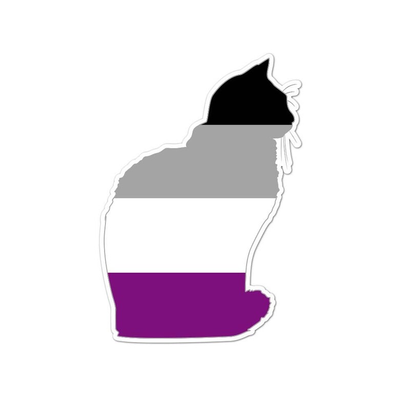 LGBTQ Pride Flag Animal Cat various Flags Available 4 Inch - Etsy