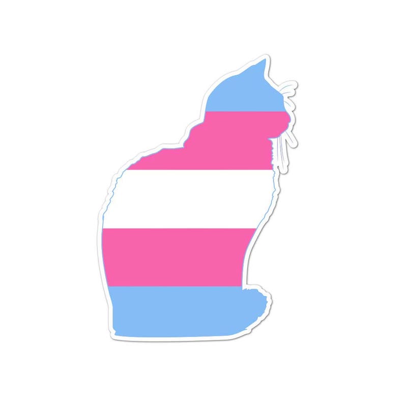 LGBTQ Pride Flag Animal Cat various Flags Available 4 Inch - Etsy