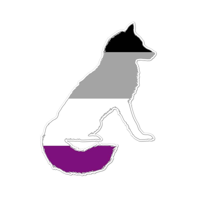 LGBTQ Pride Flag Animal Fox various Flags Available 4 Inch - Etsy