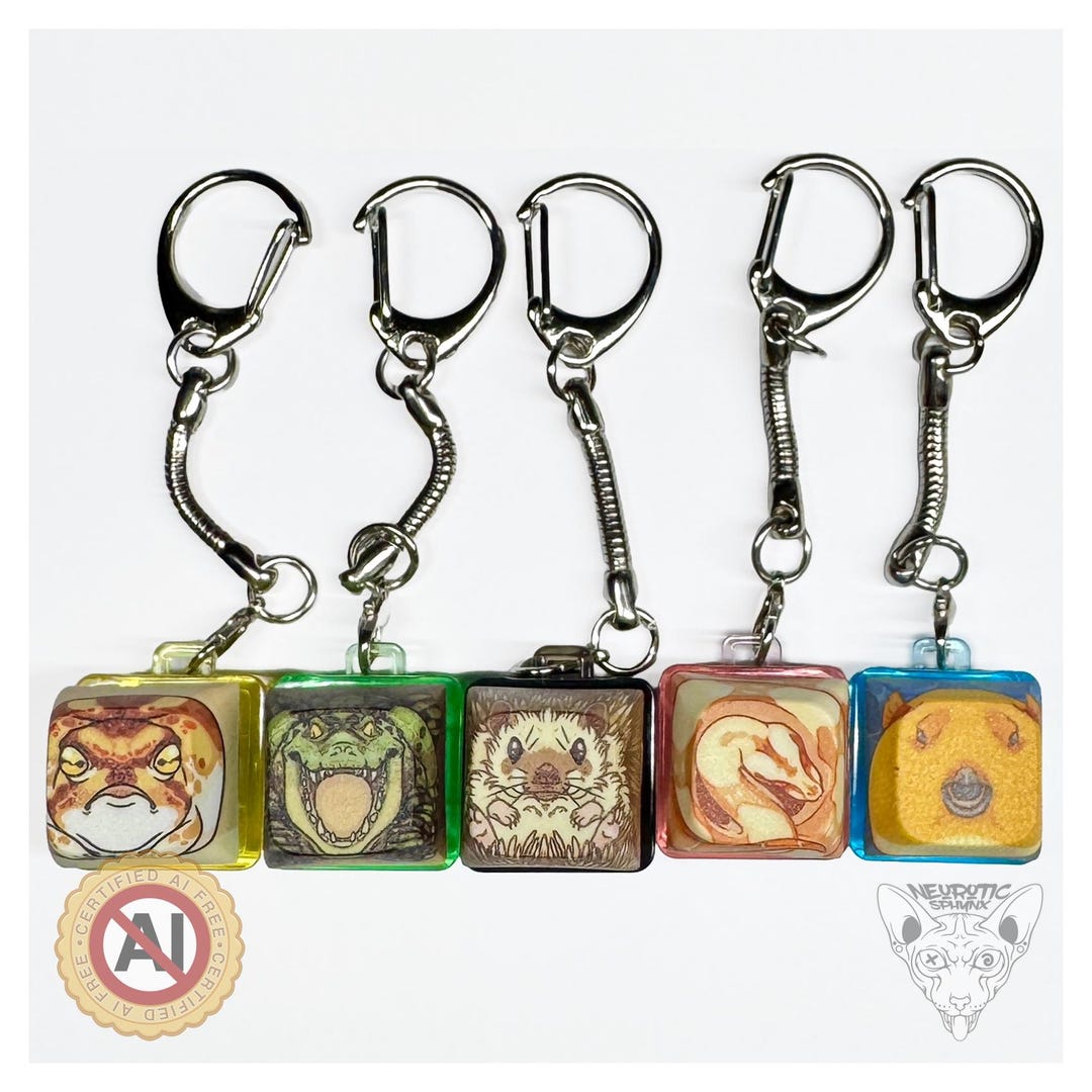 Clicky Animal Keycap Fidgets - Etsy