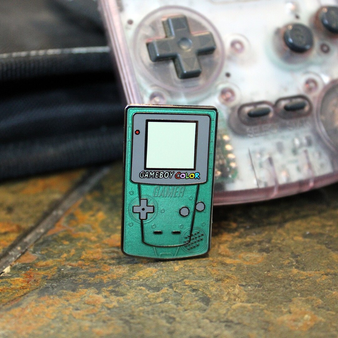Retro Boy Color Green Enamel Pin - Etsy