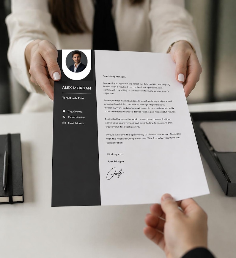 Modern Resume and Cover Letter Templates (canva, Word) (digital ...