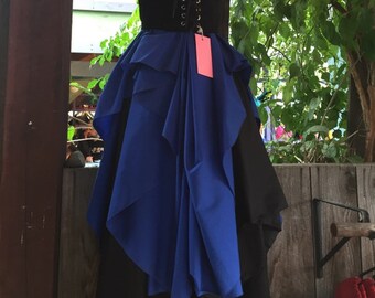 Royal Blue Renaissance Skirt - Etsy